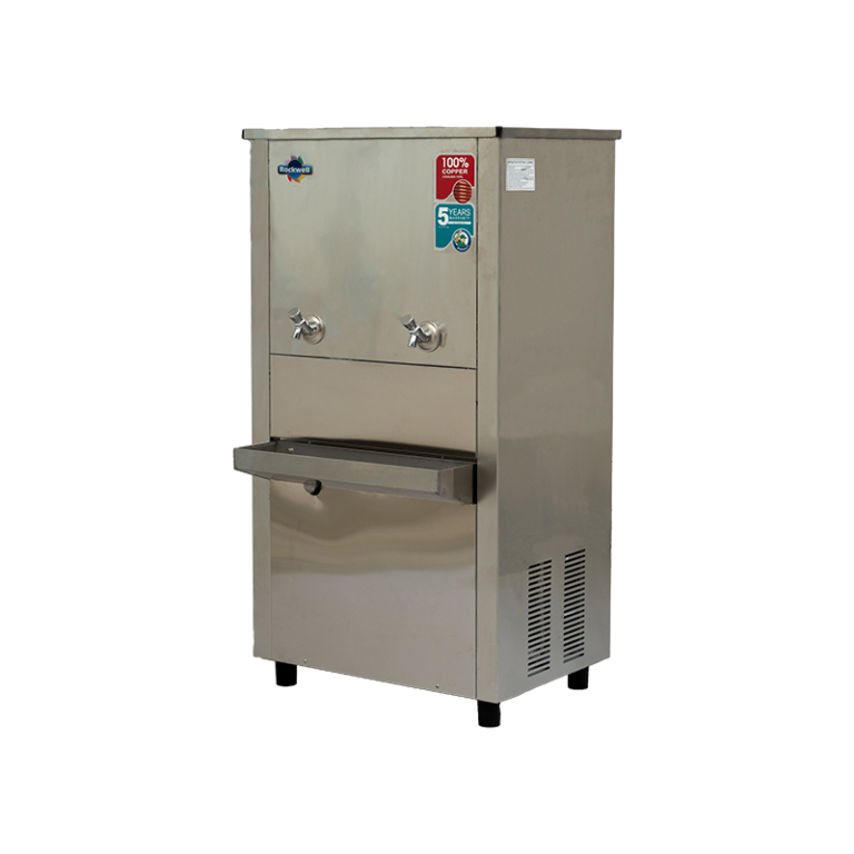 Rockwell 80 Litres Stainless Steel Water Cooler, Energy Efficient, 2 ...