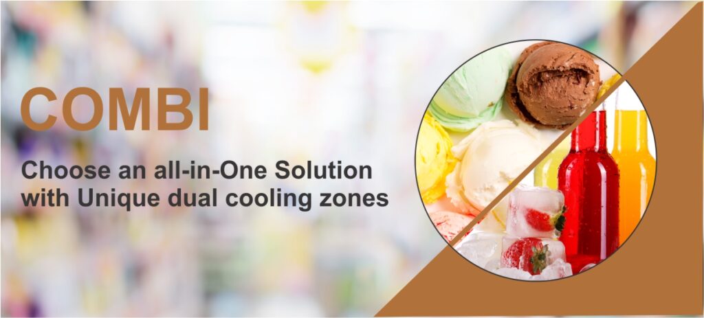 Rockwell Double Compartment Freezer & Cooler, Heavy Duty Compressor ...