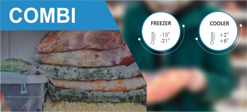 Rockwell Double Compartment Freezer & Cooler, Heavy Duty Compressor ...