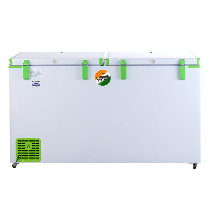 Rockwell 450DDUC, 5 Star, Convertible GREEN Deep Freezer, Double Door ...