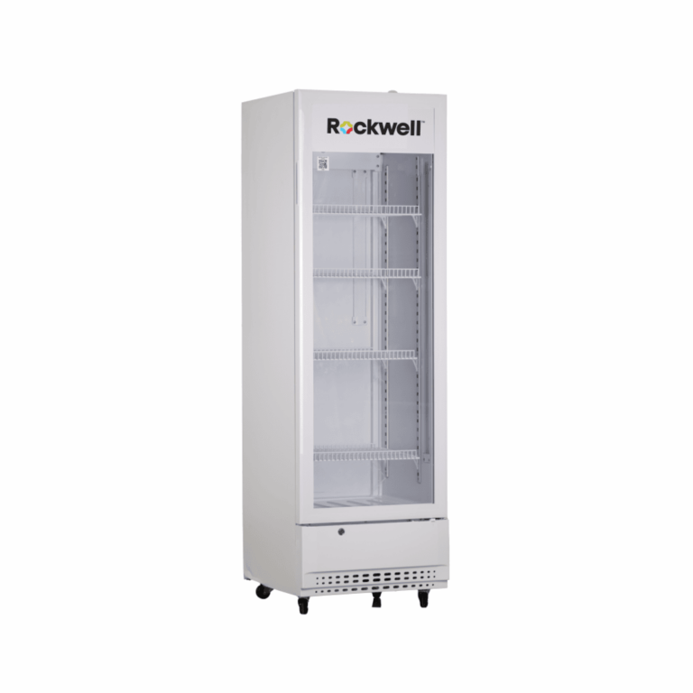 Rockwell RVC320A, Single Glass Door Visi Cooler, Internal LED, Dynamic ...