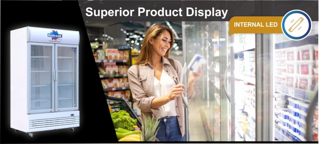 VF 500C | 413 Litres | Single Door | Visi Freezers - Rockwell
