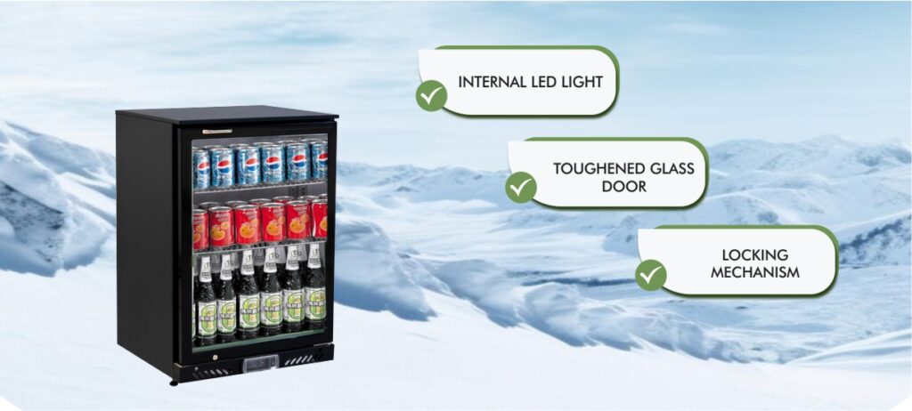 Rockwell 300Ltr, Back Bar Cooler, Digital Temperature Display, Heavy ...